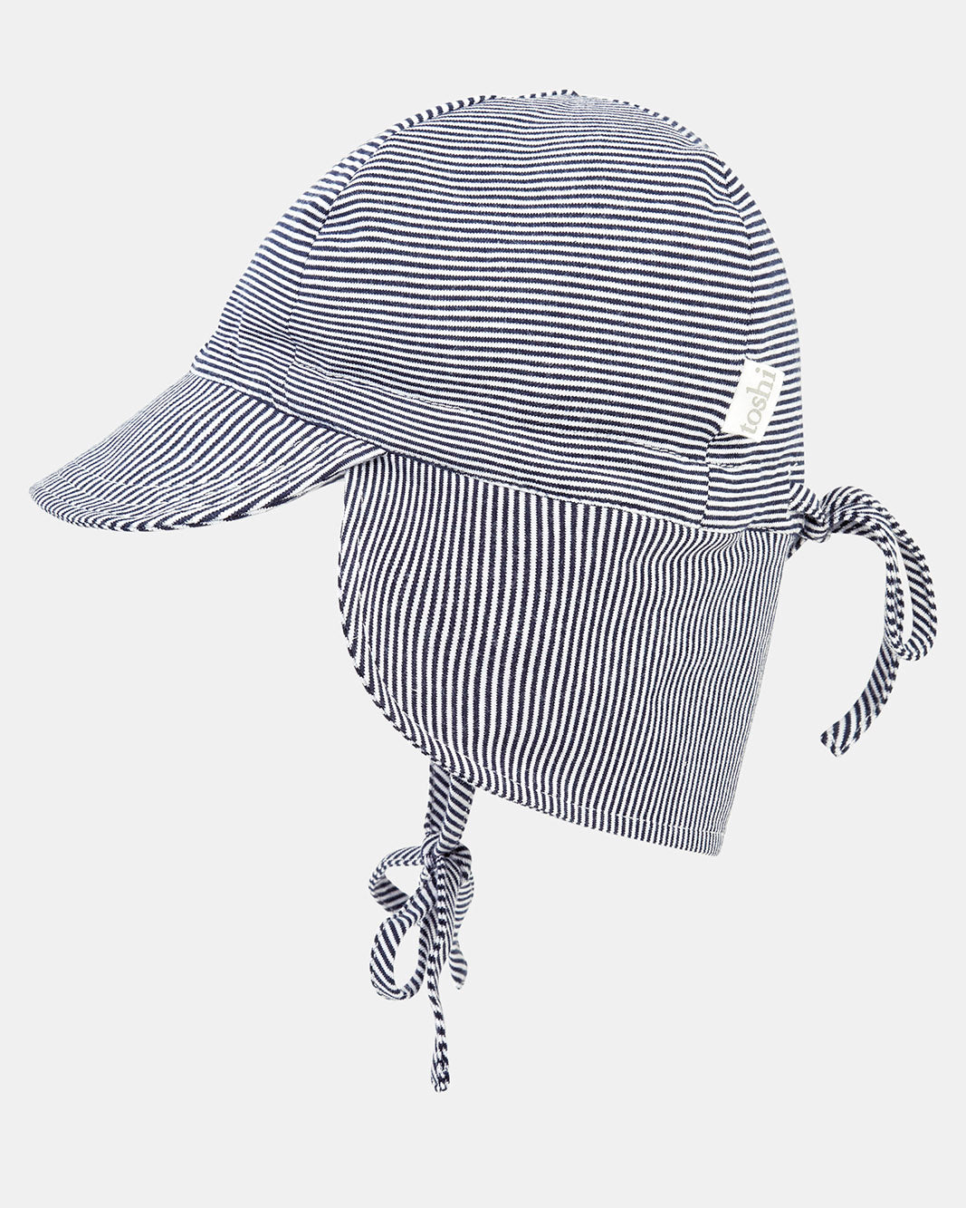 Toshi - Flap Cap Baby Sunhat in Periwinkle